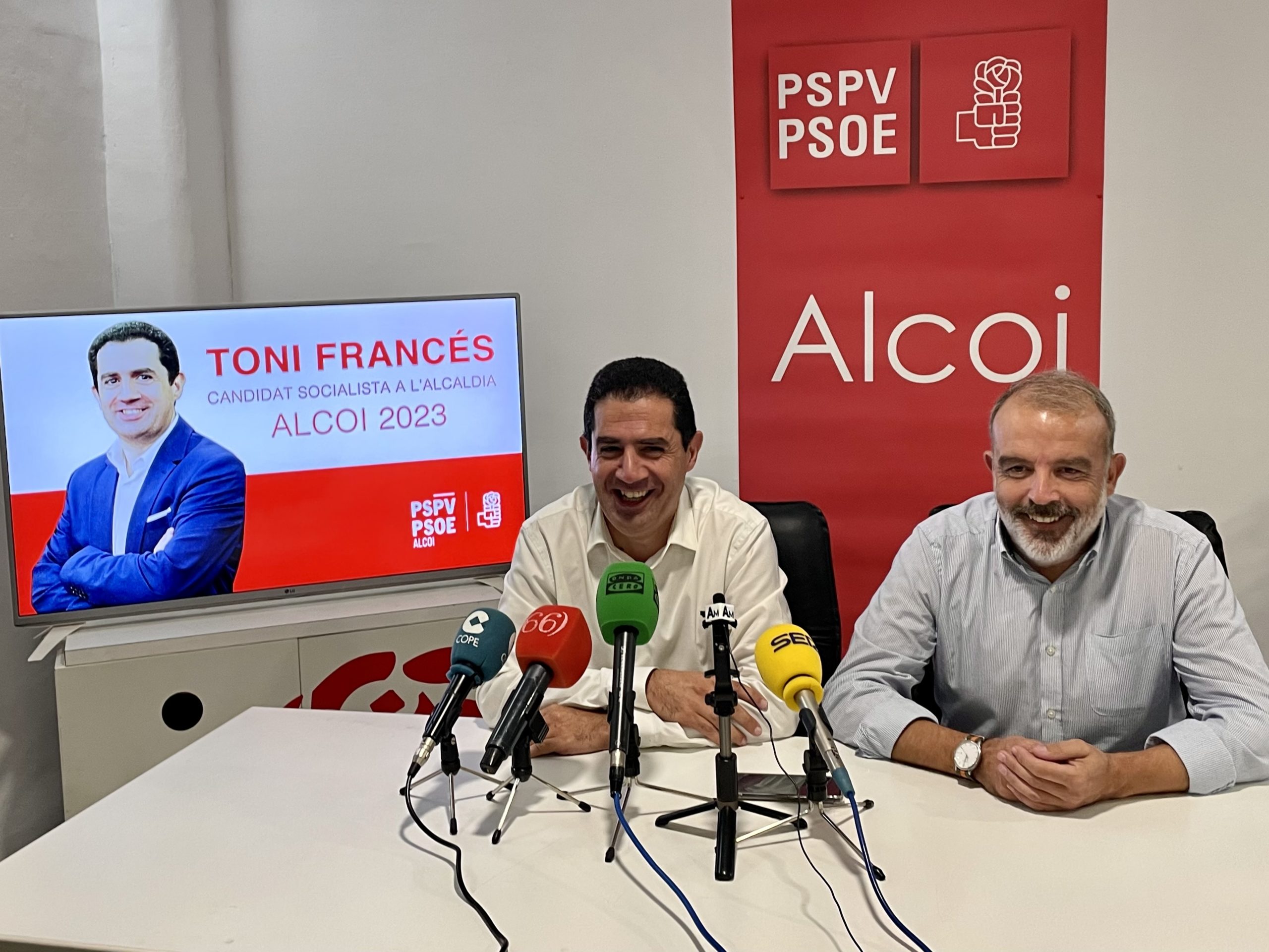 Toni Francés repeteix com a candidat socialista a l'alcaldia d'Alcoi ...